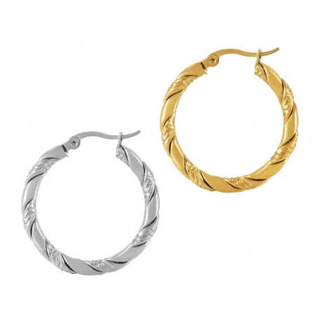 Stainless Steel 304 Earring Hoop 30mm/3mm - Nikolis Group