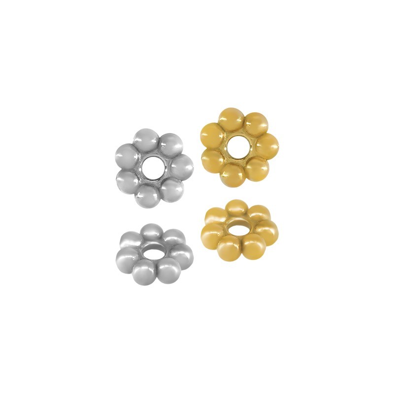 Stainless Steel 304 Spacer Flower 6mm Ø~1.6mm - Nikolis Group