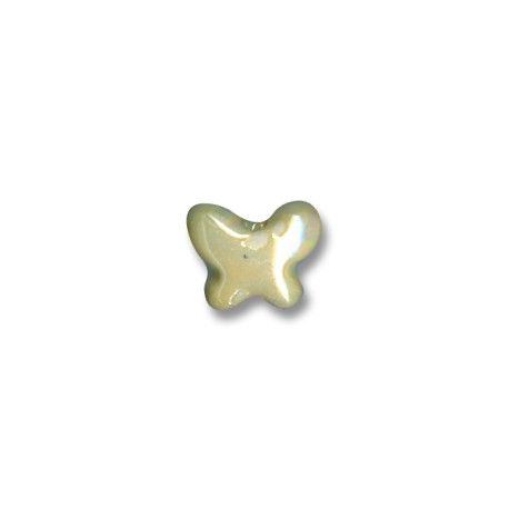 Enameled Ceramic Slider Butterfly 15mm Ø2.5mm - Nikolis Group