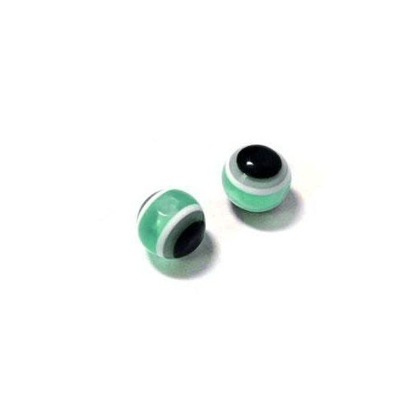 Resin Bead Evil Eye 10mm - Nikolis Group