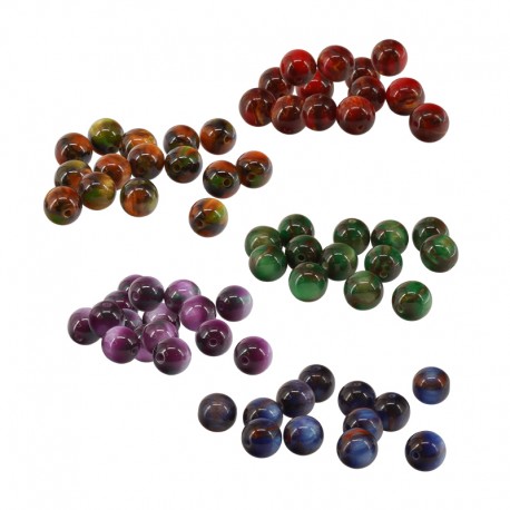 Resin Bead Round 6mm - Nikolis Group