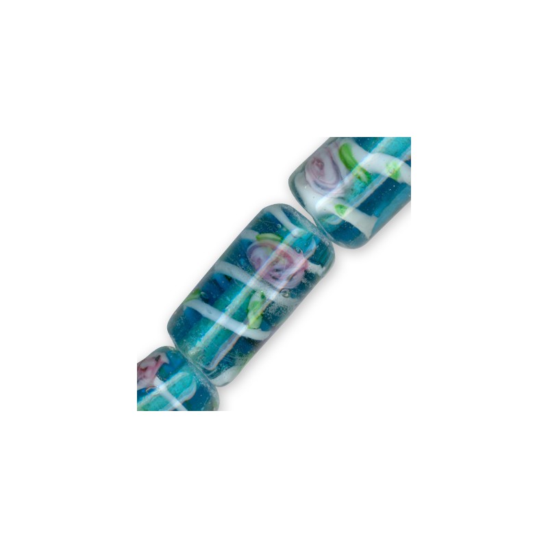 Glass 'Deco' Tube 10x19mm - Nikolis Group