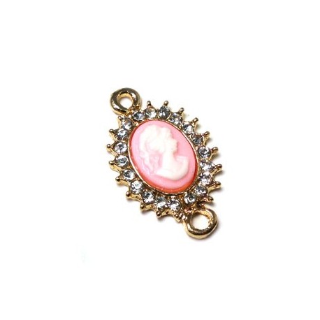 Zamak Connector Cameo 15x17mm - Nikolis Group