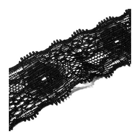 Encaje de Satén Elástico 26mm - Nikolis Group