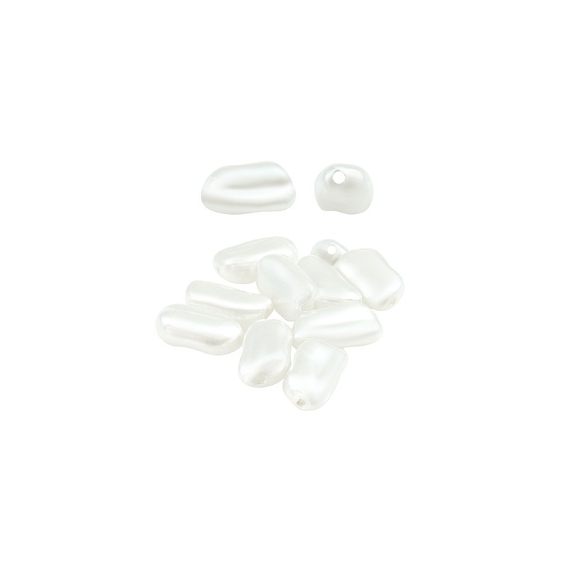 Perla ABS Irregular 18x10mm (Ø1mm) - Nikolis Group