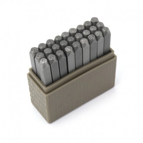 ImpressArt Basic Newsprint Letter Stamps Lowercase 3mm - Nikolis Group